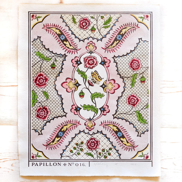 Hand-Painted Prints - Papillon Press