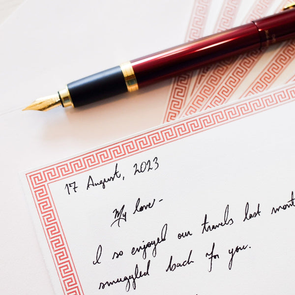 Letterpress Writing Stationery - Papillon Press