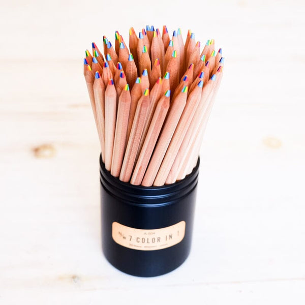 7-in-1 Rainbow Colored Pencils - Papillon Press