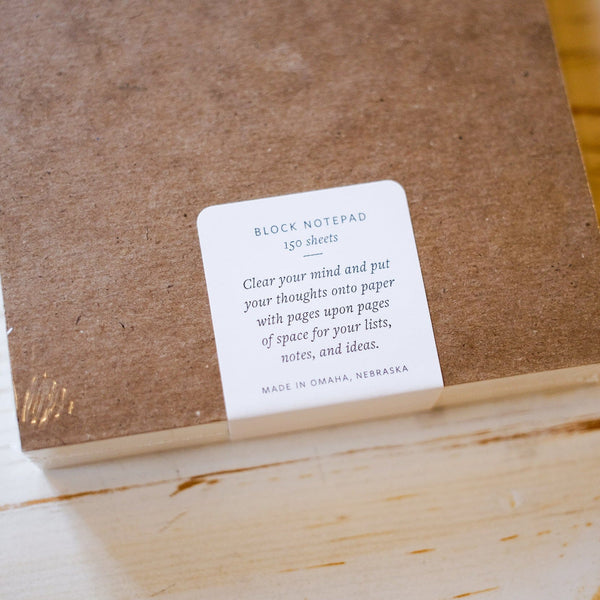 To Do Today Block Notepad - Papillon Press