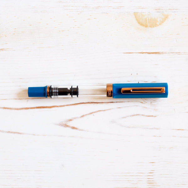 TWSBI ECO Indigo & Bronze Fountain Pen - Papillon Press